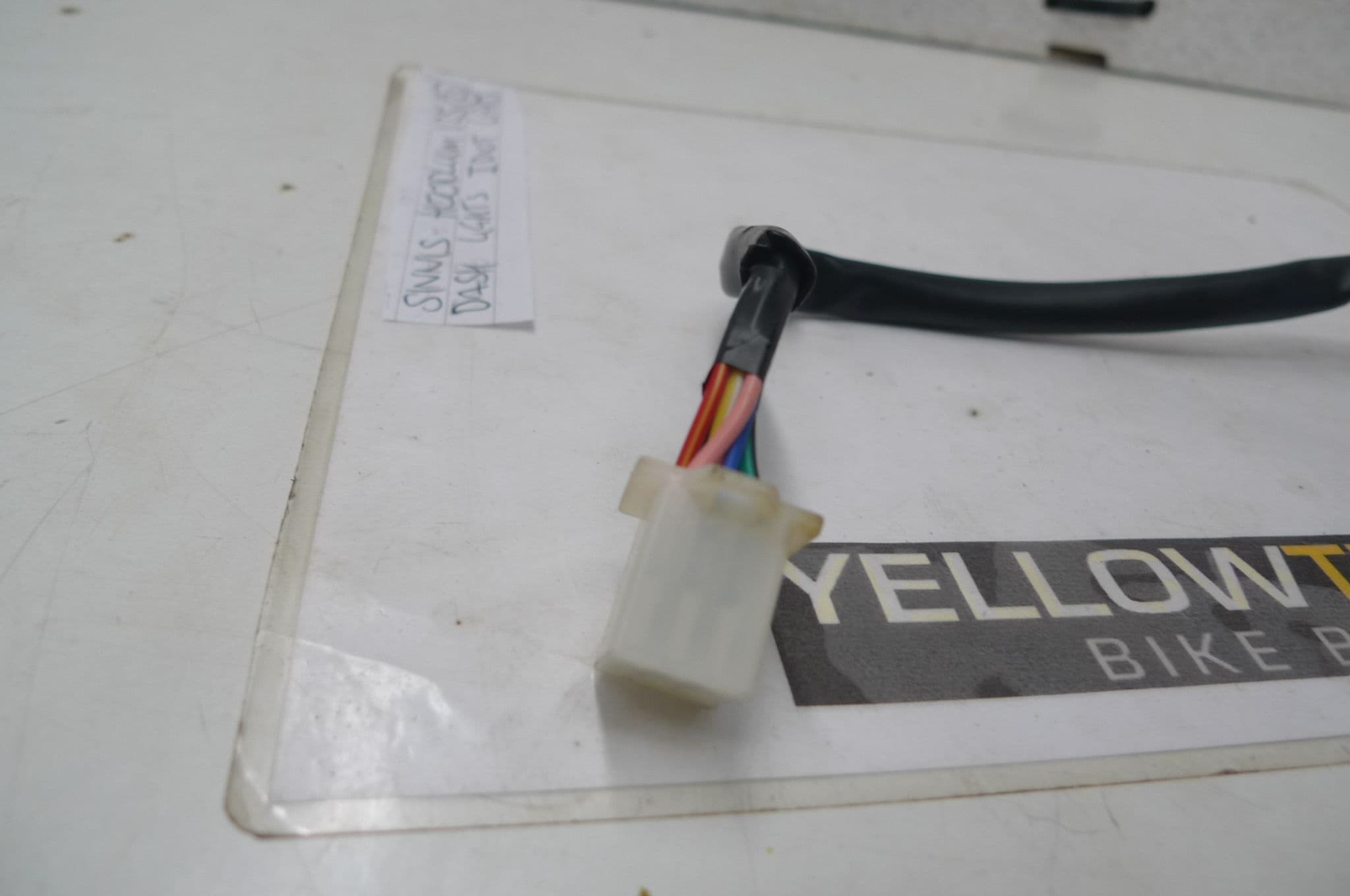 SINNIS HOODLUM 125 BREAKING DASHBOARD LIGHT IDIOT LIGHTS LOC-C